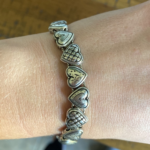 Brighton | Jewelry | Brighton Heart Bracelet | Poshmark
